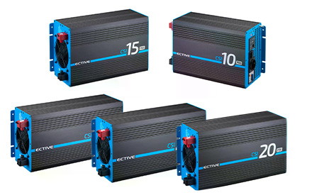 Ective CSI Pro sine wave inverter with mains priority circuit and ...