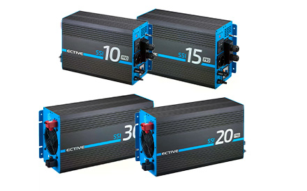 Ective SSI Pro sine wave inverter with mains priority circuit, charger ...