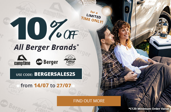 Specialists in camping accessories and leisure | Berger Camping ...