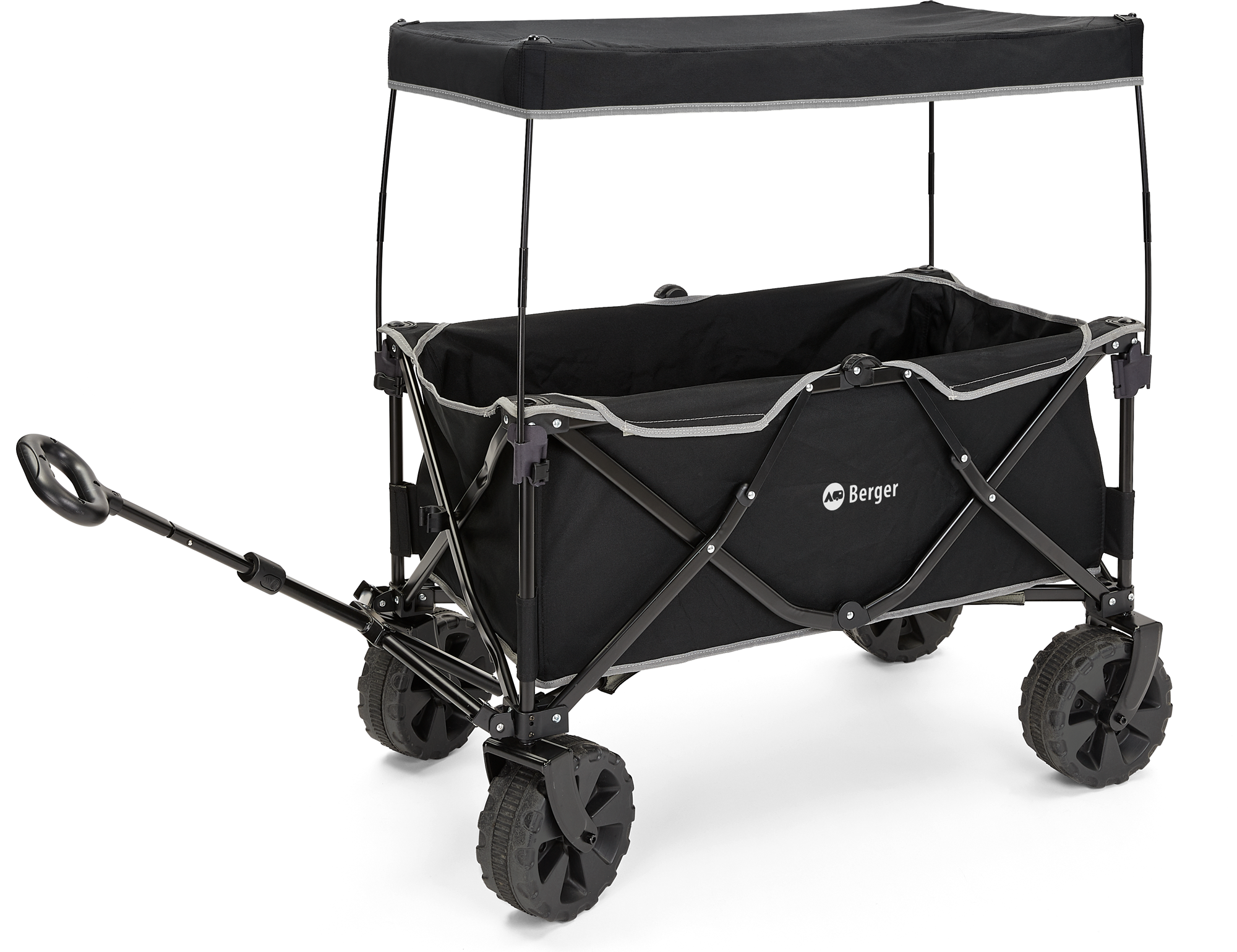 Berger Beach handcart + sun canopy set - Berger Camping