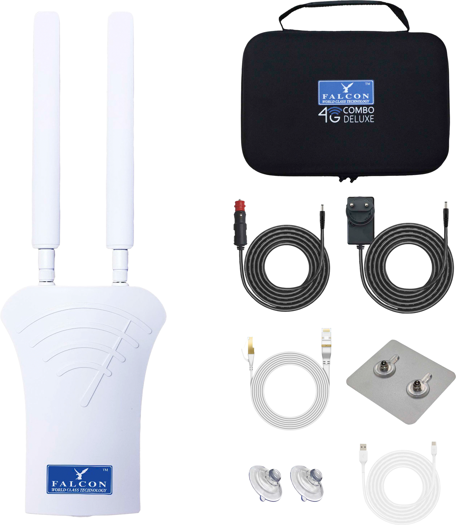 Falcon 4G Combo Deluxe V3 LTE outdoor internet antenna with 150 Mbit/s ...