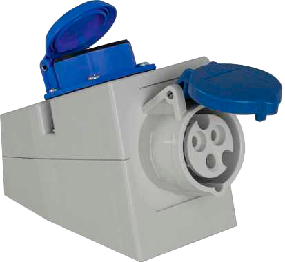 AS-Schwabe CEE Wand-Kombi-Dose 230V/16A - Fritz Berger Campingbedarf