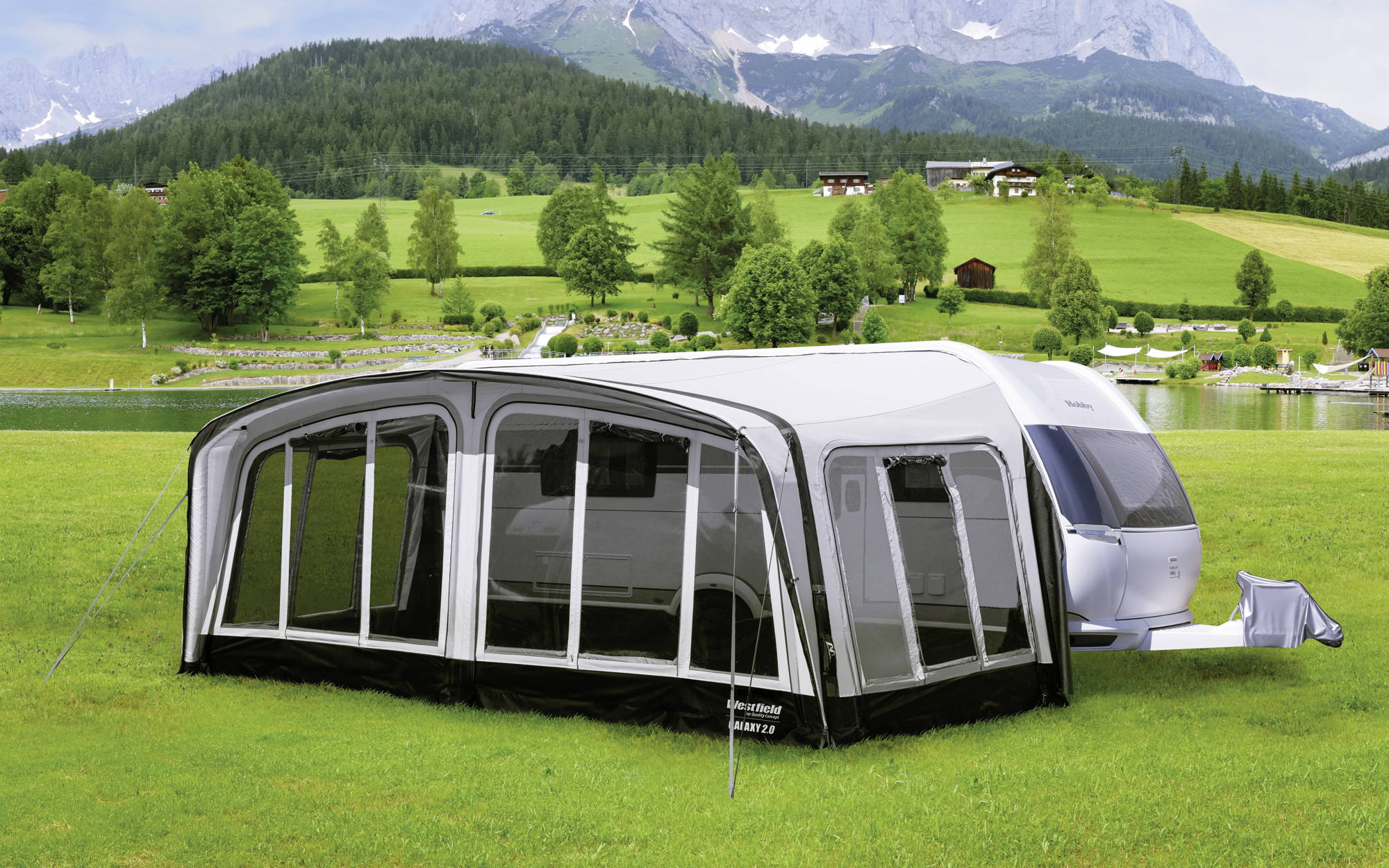 Auvent de caravane gonflable Galaxy Westfield - Berger Camping