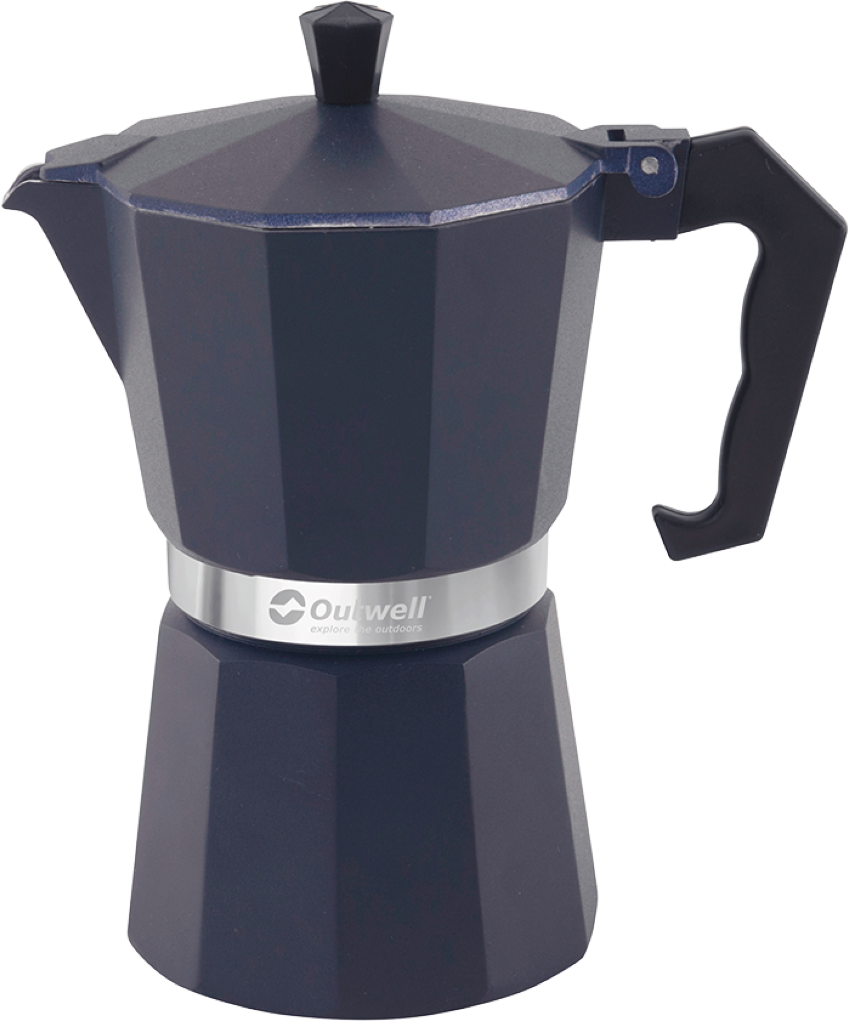 Caffettiera per caffè espresso Outwell in alluminio - Berger Camping