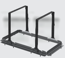 EcoFlow mounting kit for Li-Fe battery strap - Berger Camping