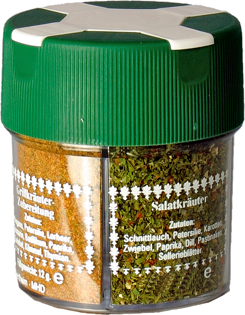 BasicNature barbecuekruidenstrooier 4 in 1 met Provençaalse kruiden ...