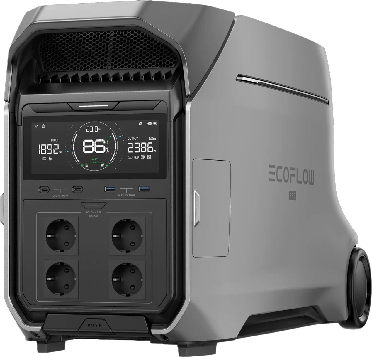 EcoFlow Delta 3 Pro Tragbare Powerstation 4 kWh 4.000 W - Fritz Berger ...