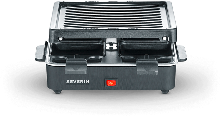 Severin RG 2370 Mini Raclette Grill 600 W zwart - Berger Camping
