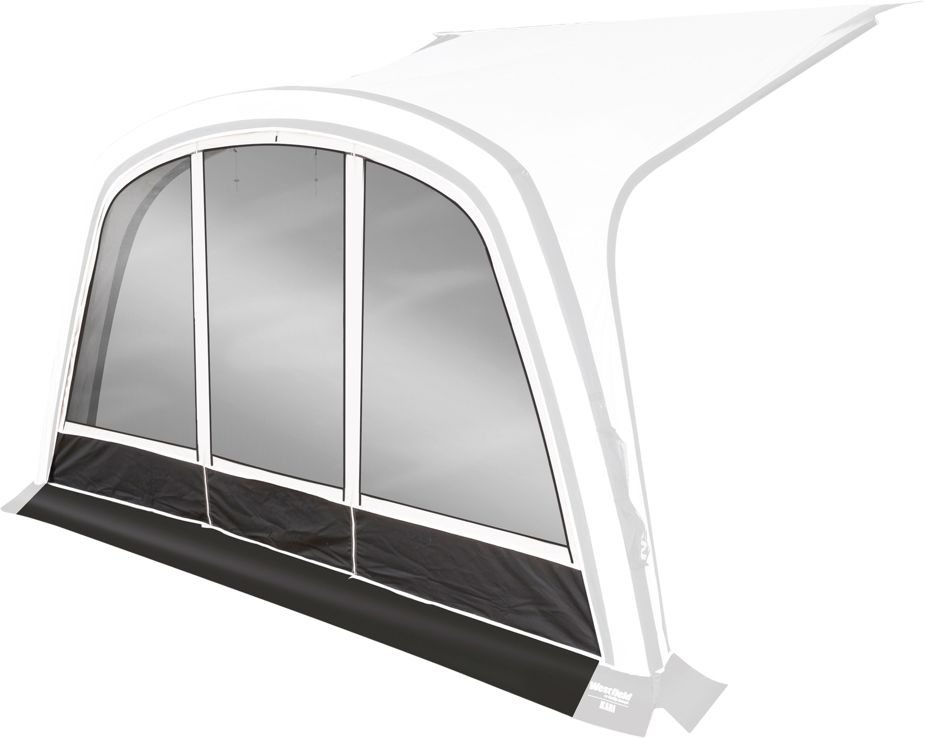 Westfield front wall with window for Kari caravan sunroof - Berger Camping