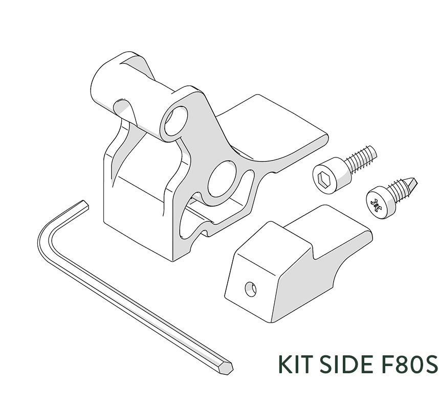 Fiamma assembly material Kit Side W Pro F80 - Berger Camping