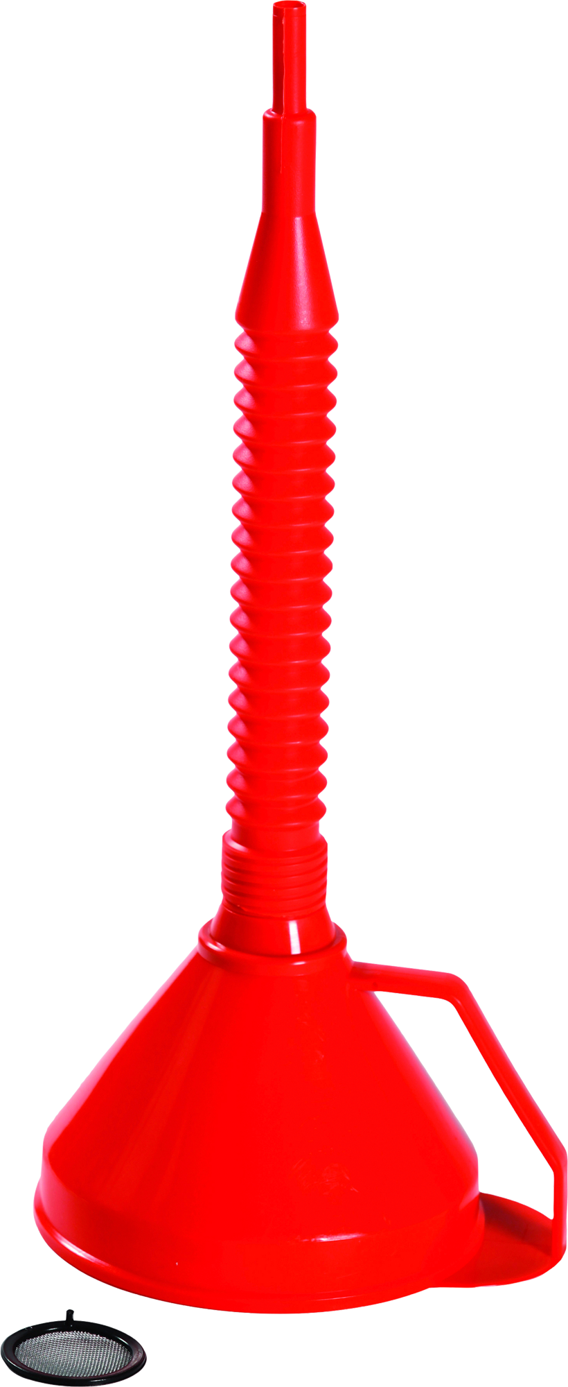 IWH Trichter mit Handgriff mit Sieb und flexiblem Schlauch Ø 160 mm ...