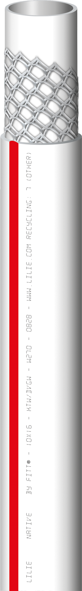 Lilie Trinkwasserschlauch Warmwasser L-Line Meterware jetzt bestellen ...