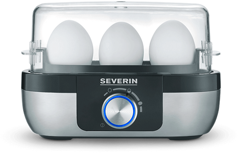 Severin EK 3163 Eierkocher mit Kochzeitüberwachung 270 W silber jetzt ...
