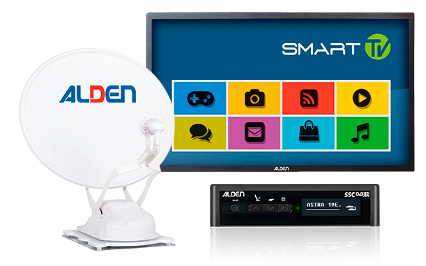 Alden Satellite System + Smart TV ONELIGHT EVO 60 - Berger Camping