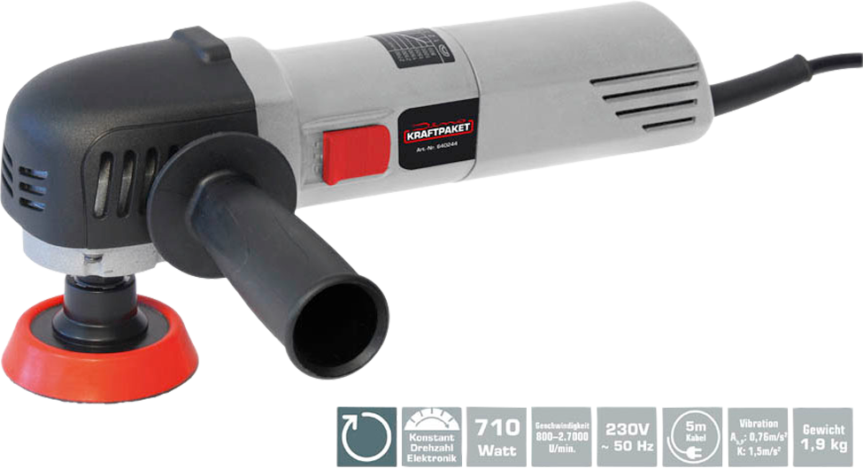 Dino KRAFTPAKET Polishing Machine Rotation 710W - Berger Camping