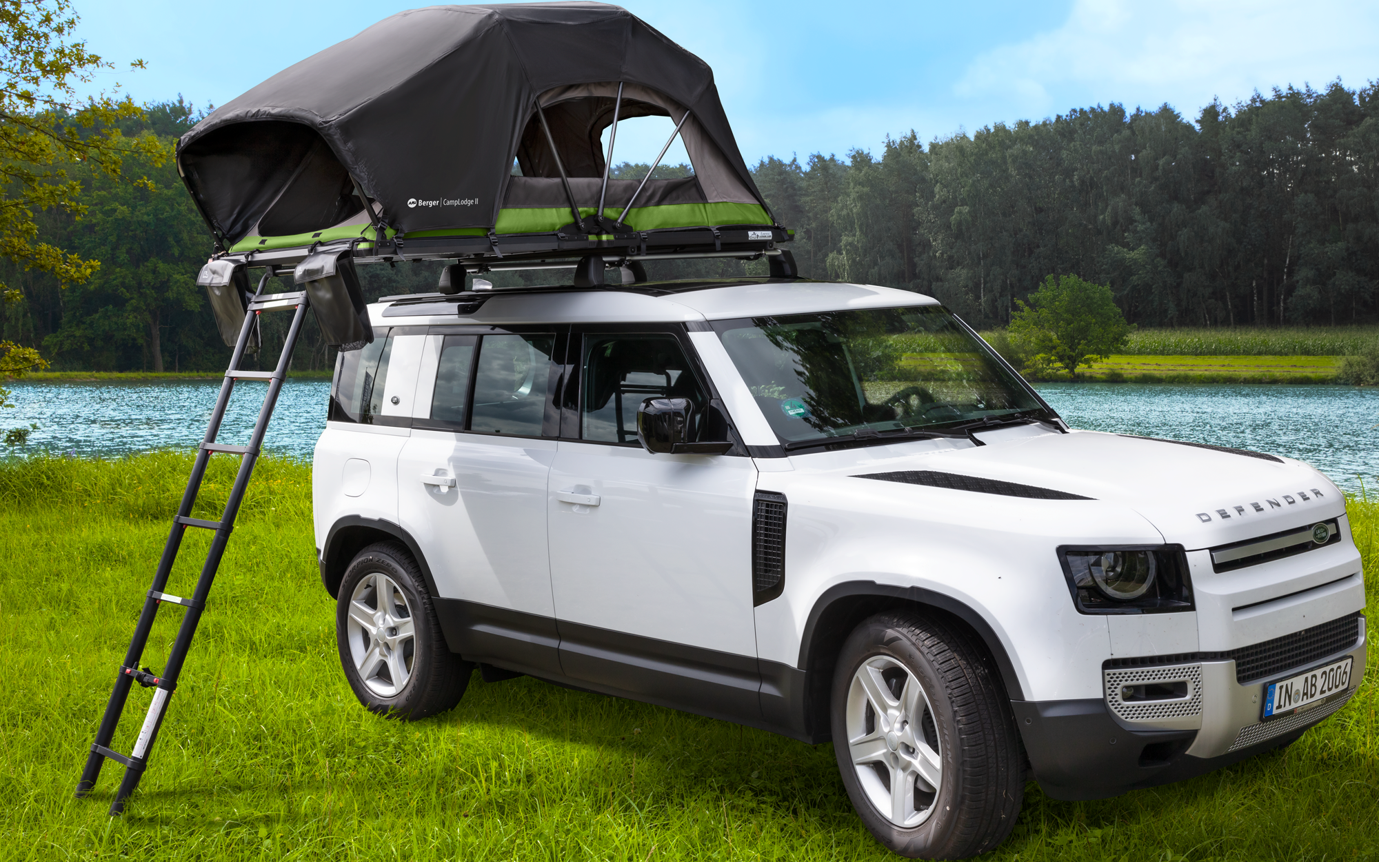 Roof Top Tent for 2 people CampLodge II Berger - Berger Camping
