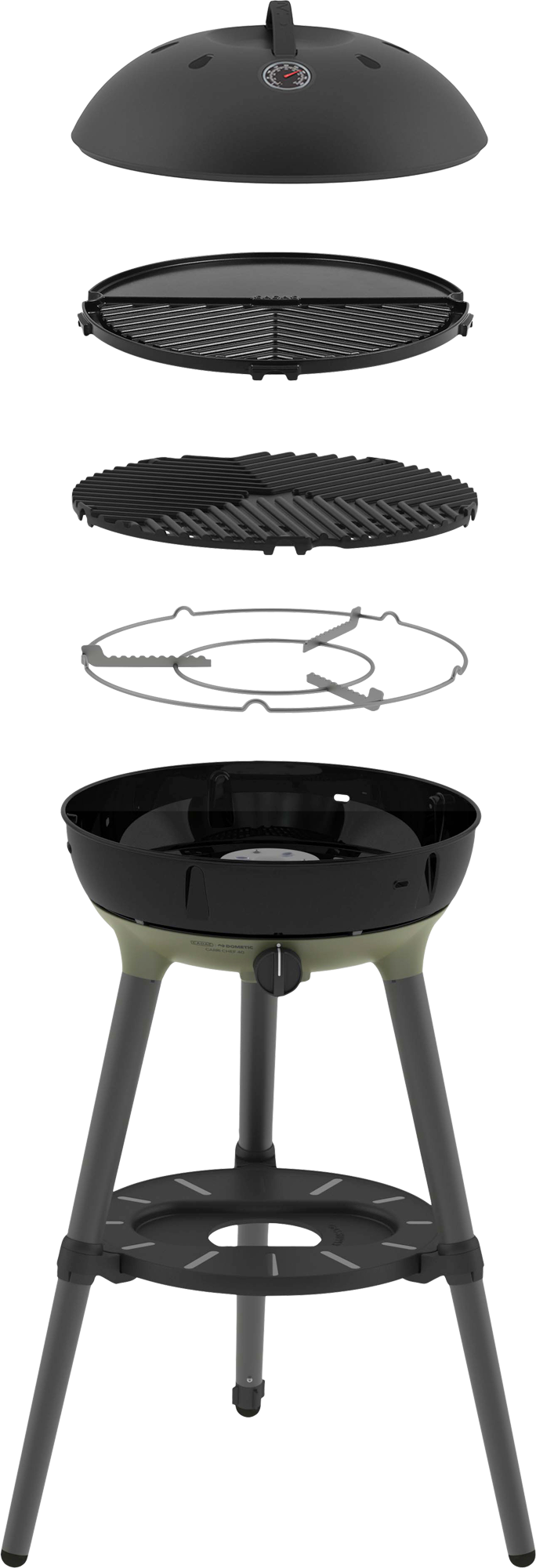 Cadac Carri Chef 40 BBQ Grill2Braai Combo Grill schwarz jetzt bestellen ...