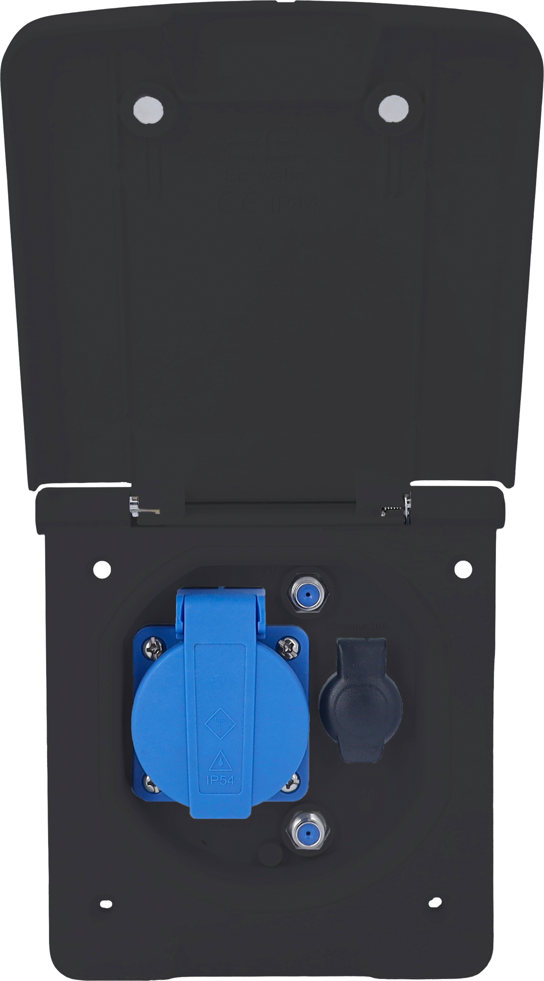 Schwabe caravan awning multifunctional socket outlet incl. 1x 230 V ...