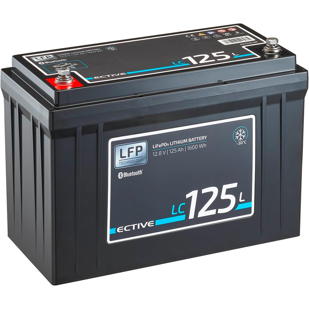 ECTIVE LC 200L LT 12V LiFePO4 lithium voedingsaccu 200 Ah - Berger Camping