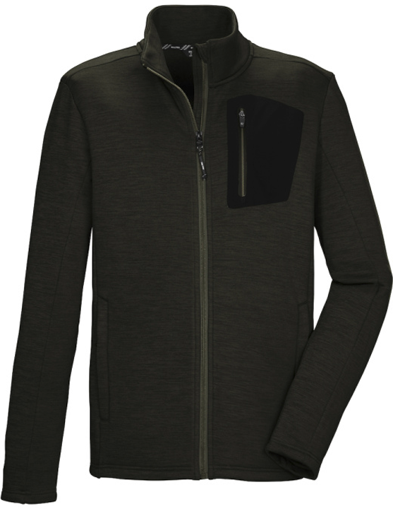 Killtec KOW 80 men's power stretch jacket with stand-up collar - Berger ...