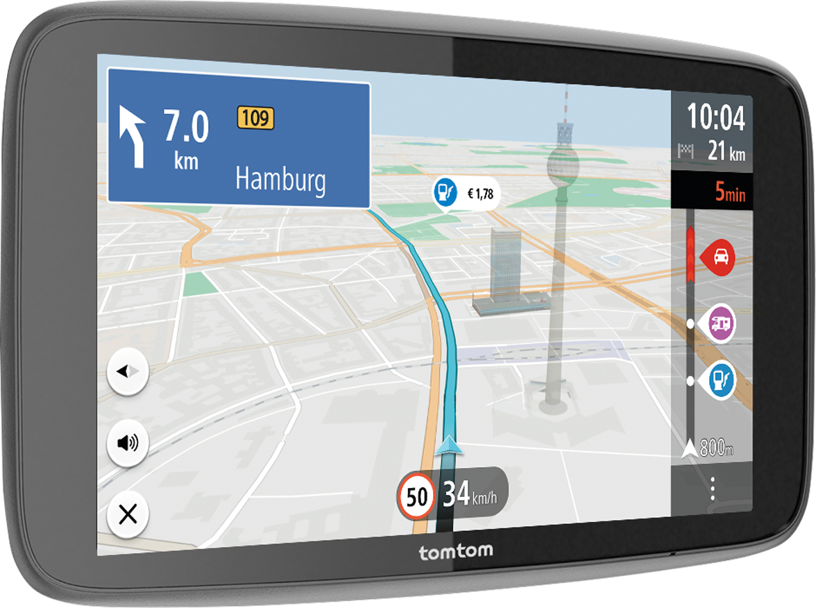 TomTom GO Camper Tour Navigationssystem 6 Zoll (2. Generation) - Fritz ...