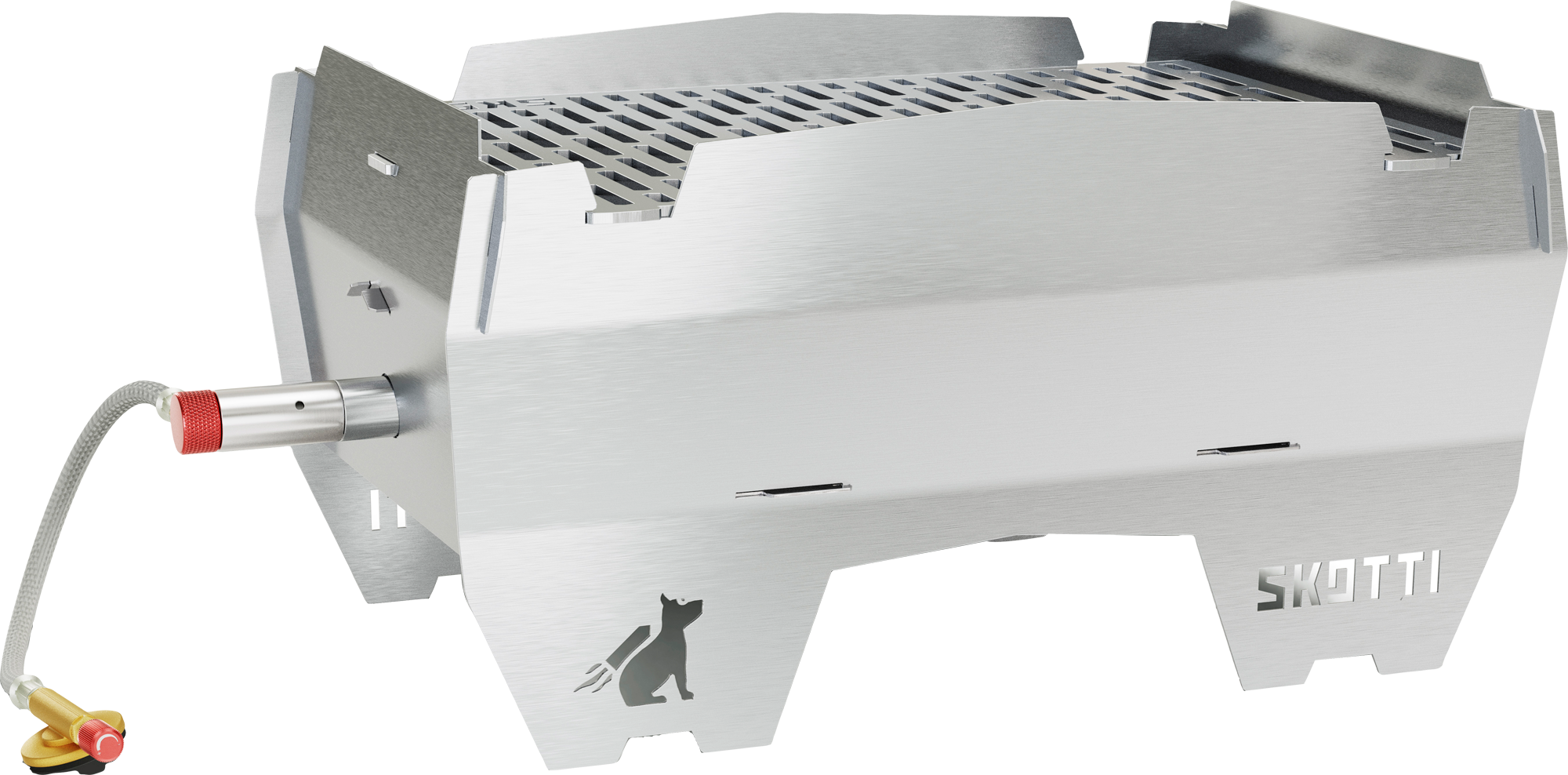 Skotti mobiler Gasgrill / Kohlegrill inklusive Tragetasche und ...
