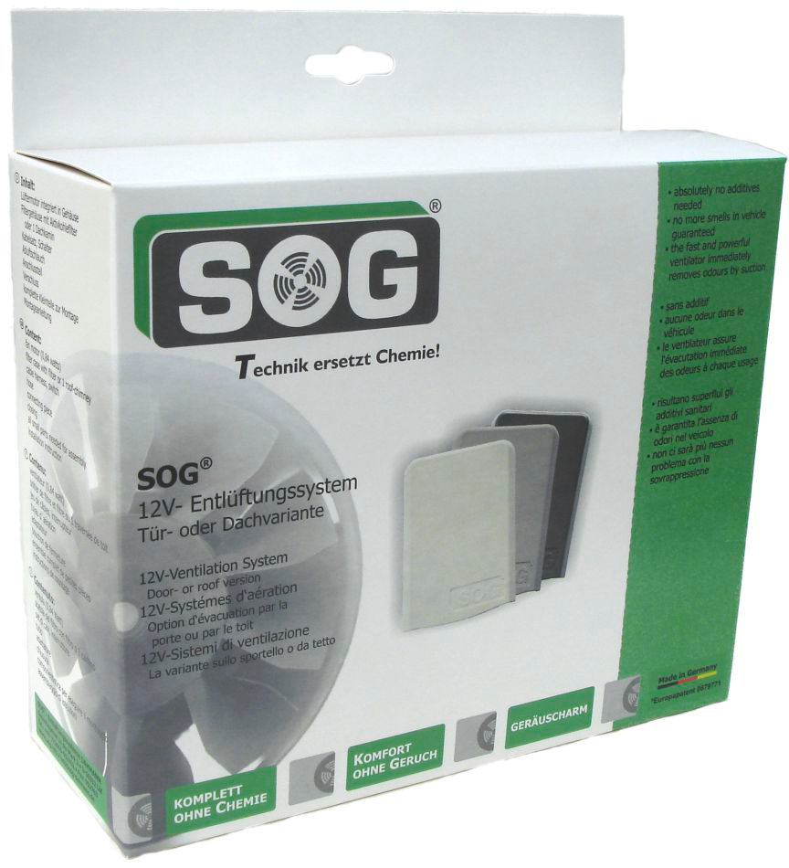 SOG Type 320S Saneo high performance fan Door variant - Berger Camping