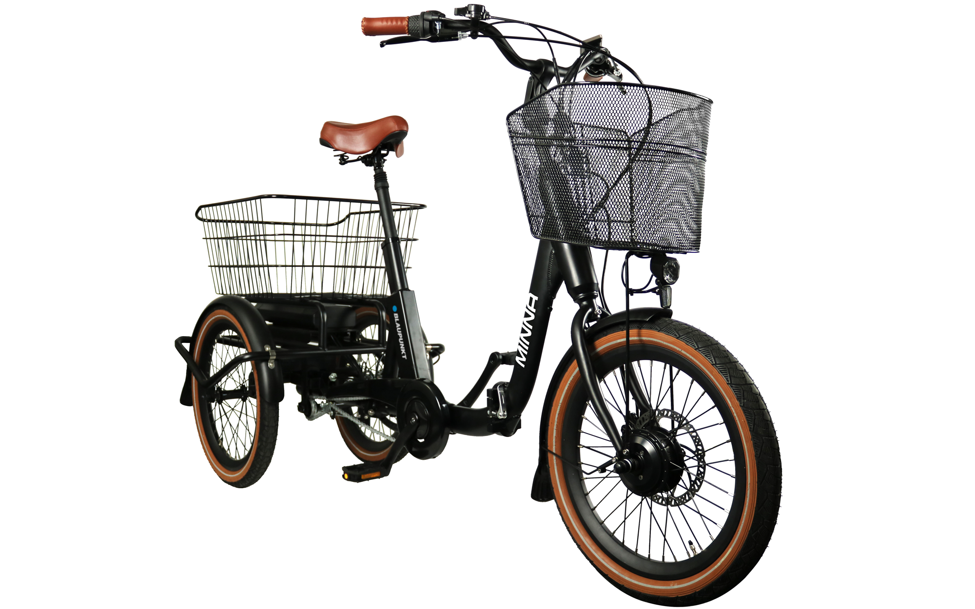Blaupunkt e-trike / e-cargo fiets Minna - Berger Camping