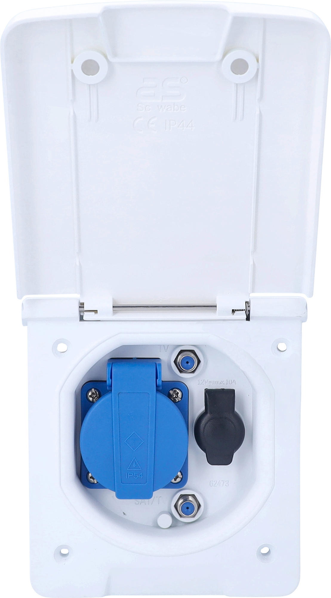 Schwabe caravan awning multifunctional socket outlet incl. 1x 230 V ...