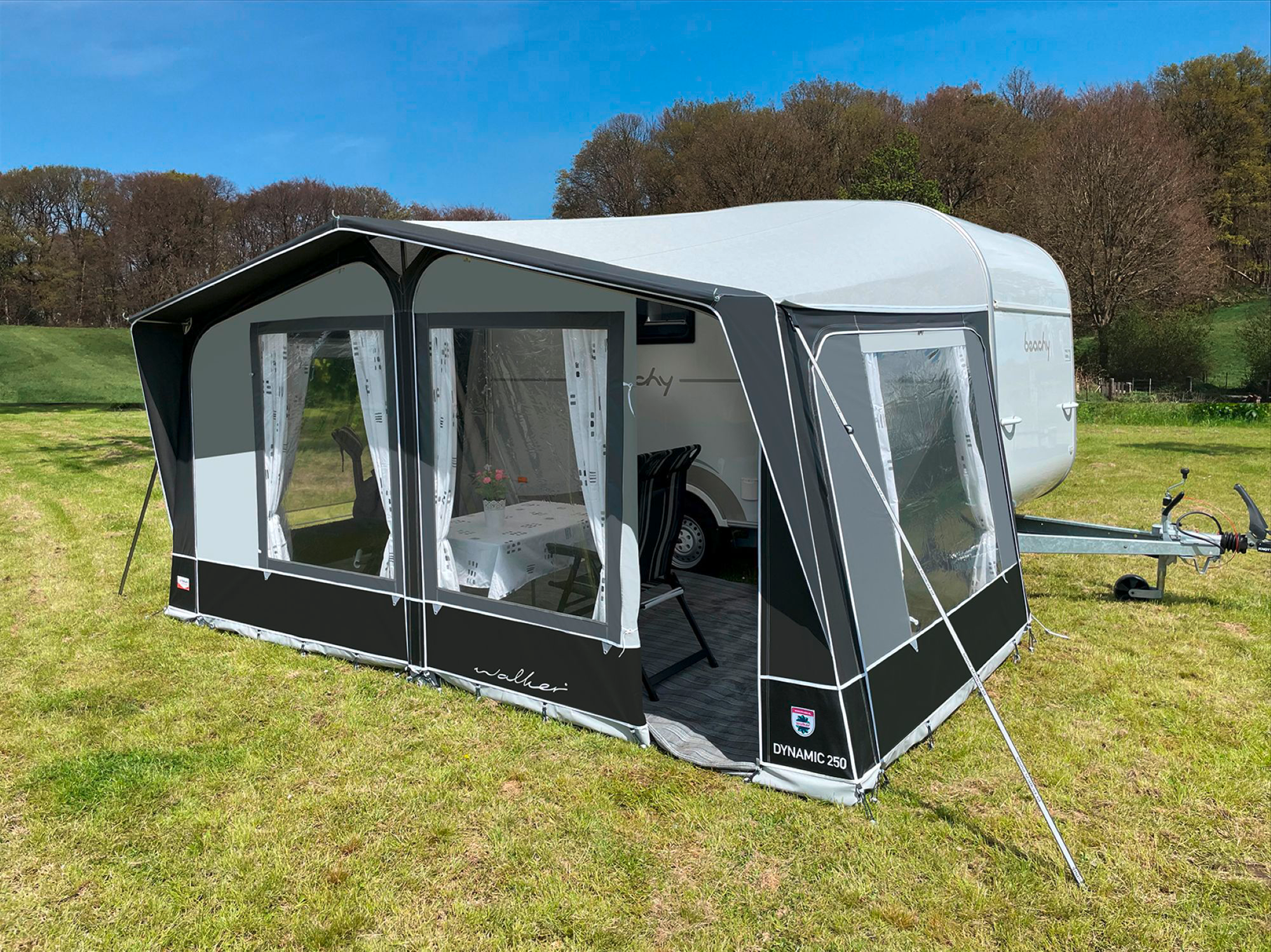 Walker Dynamic 250 caravan awning suitable for Hobby Beachy - Berger ...