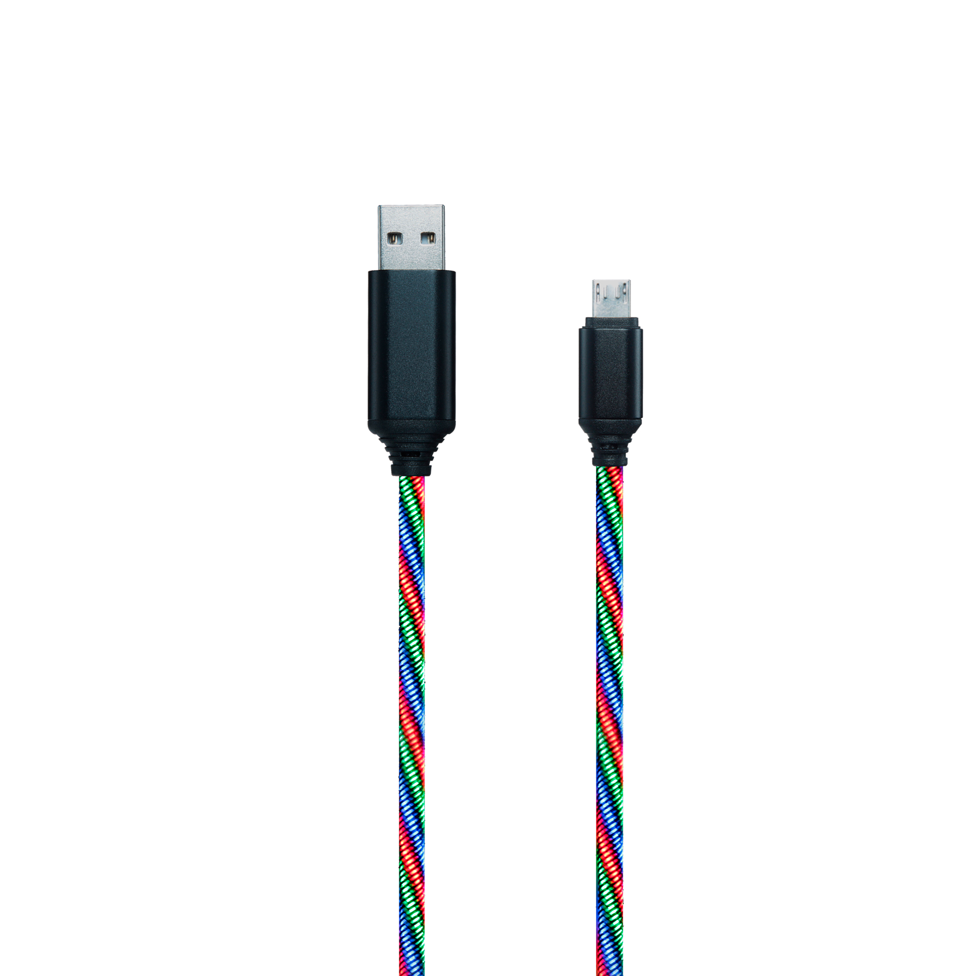 2GO Cable USB Tricolor LED Apple 8pin - Berger Camping - Accesorios de ...