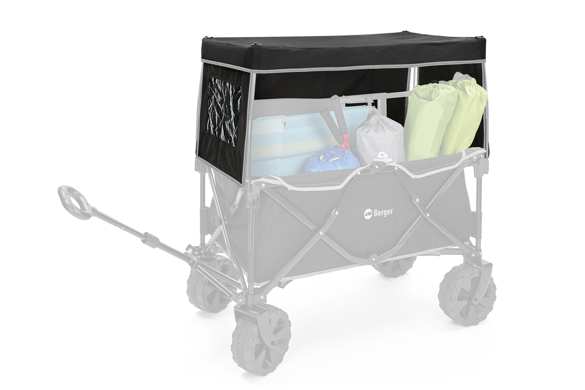 Berger sun canopy for Berger handcart - Berger Camping