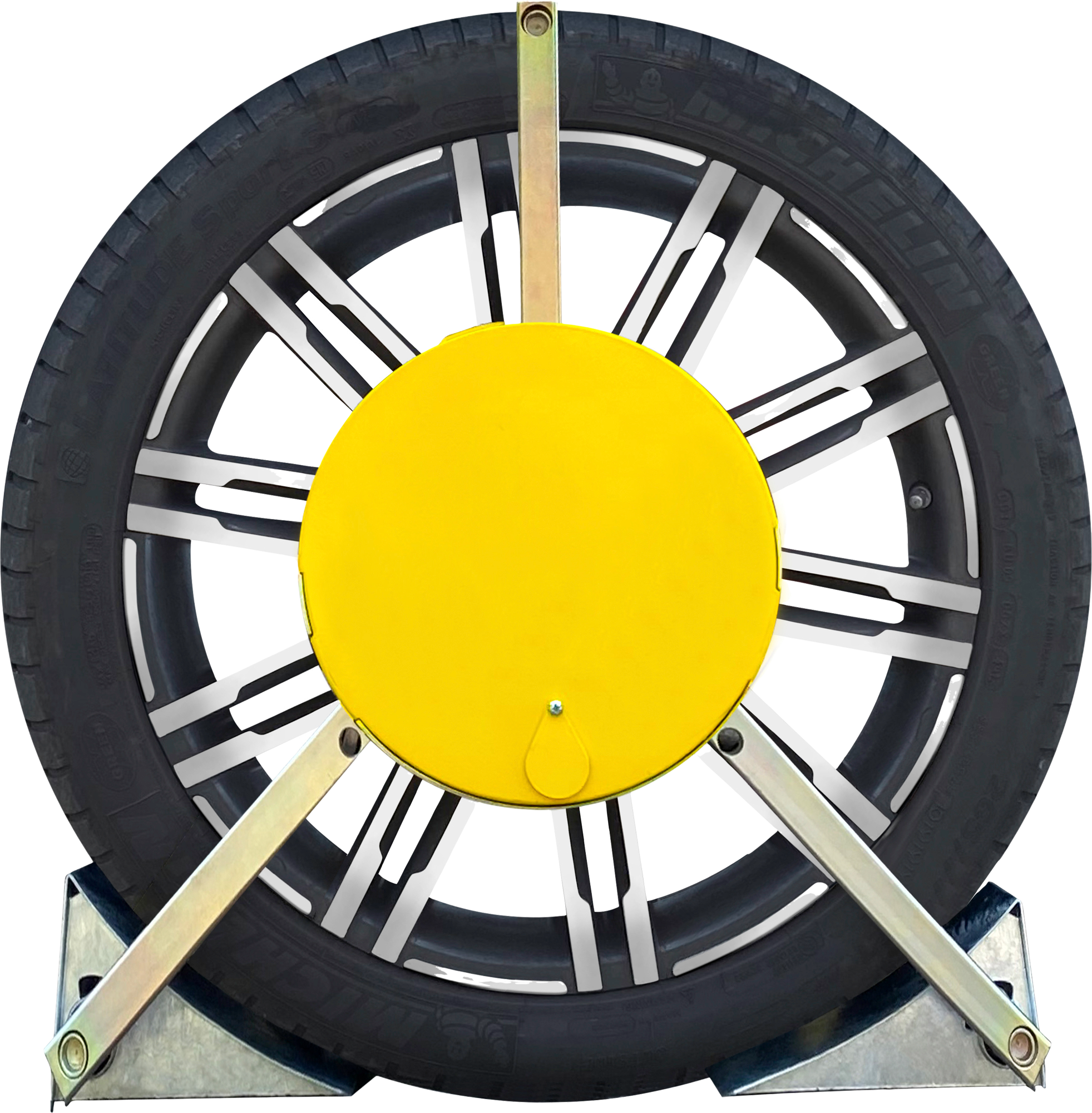 MEM Safety Vehicle Wheel Claw - Berger Camping