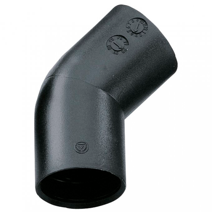 Reich angle 45° 2-pack for waste water pipe - Berger Camping