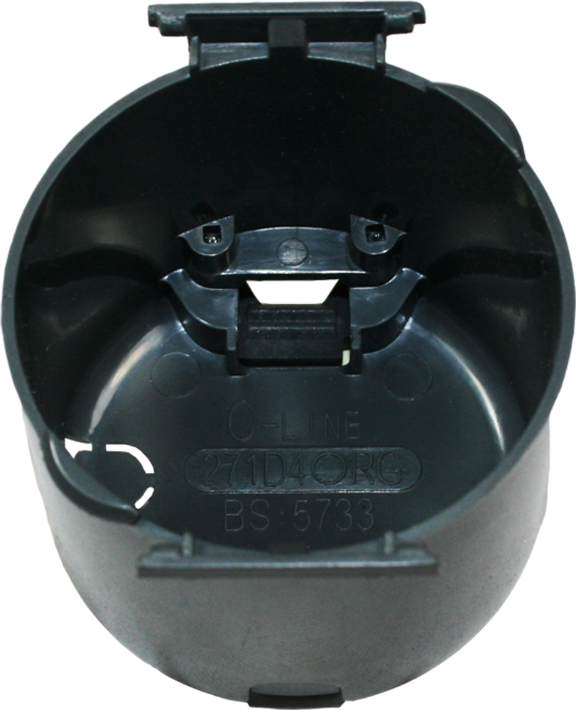 Haba Einbaudose mit Zugentlastung C-Line grau - Fritz Berger Campingbedarf