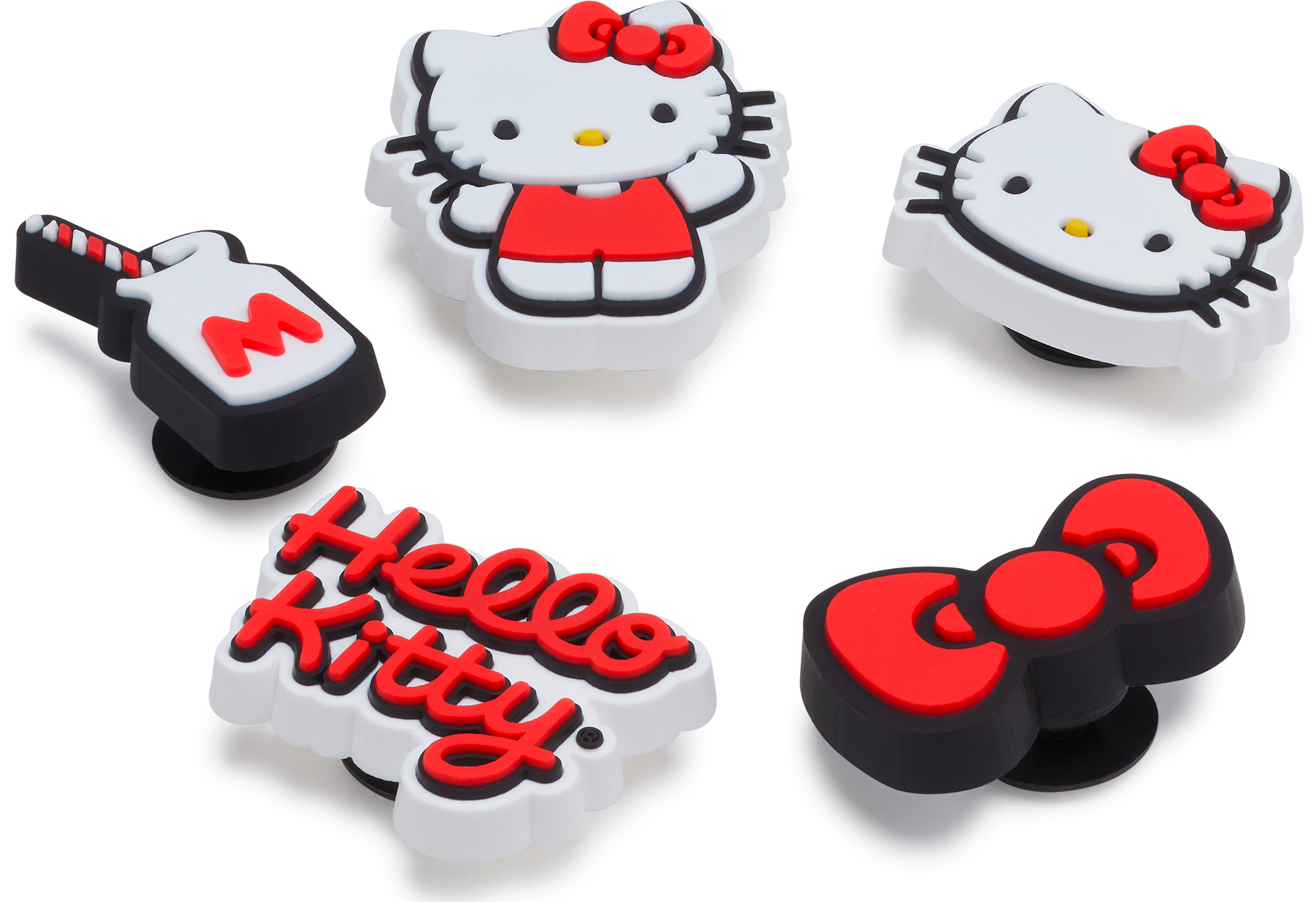Crocs Jibbitz Hello Kitty, stickers pour chaussures, paquet de 5 ...