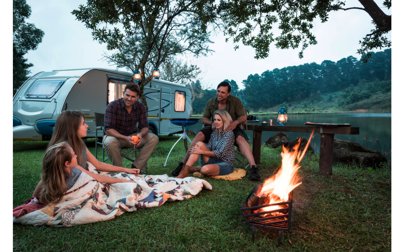 Cadac Skottel Braai Gasgrill 30 mbar Ø 49 cm mit Tragetasche - Berger ...