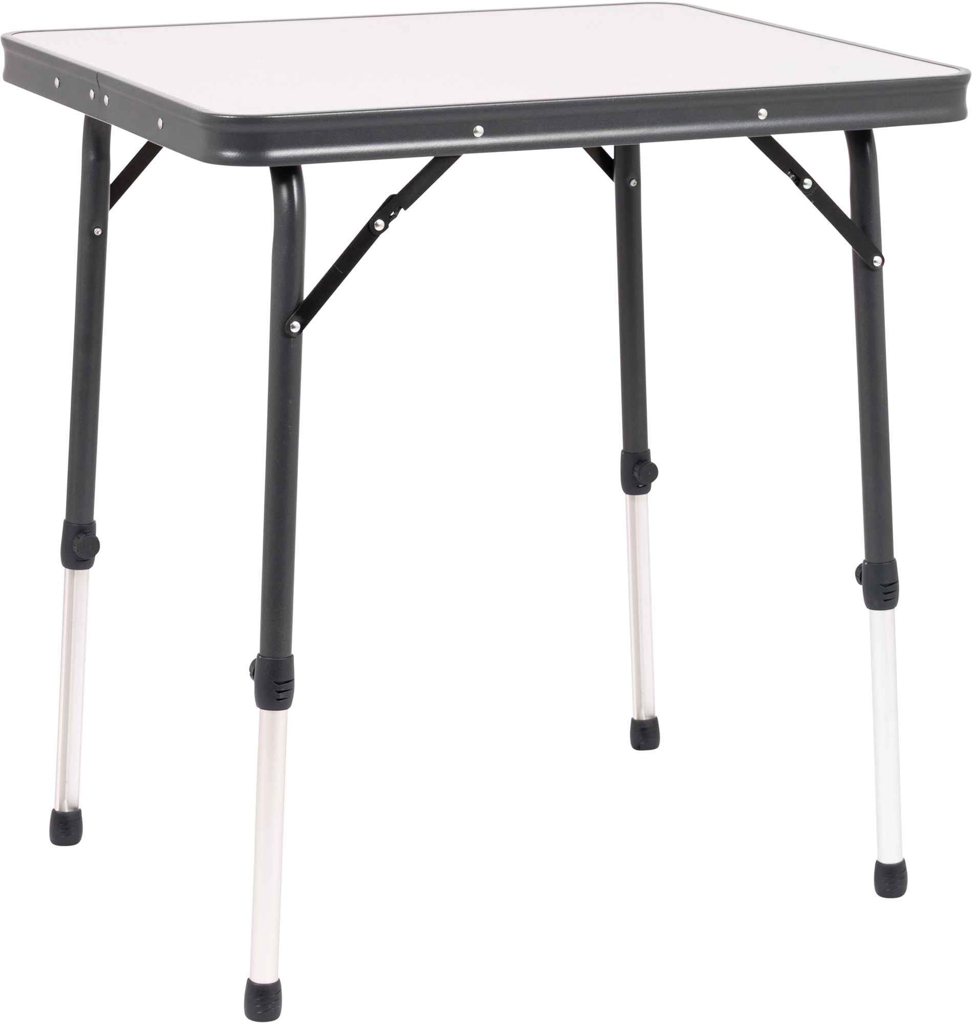 Crespo Table AP/250-M-89 Table de camping noire 65 x 53 cm - Berger Camping