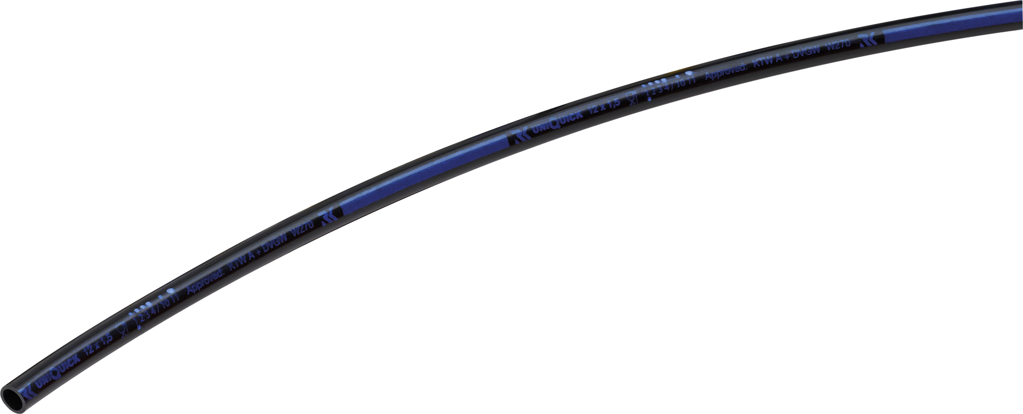 Reich cold water pipe UniQuick Ø 12 mm 1 m length - Berger Camping