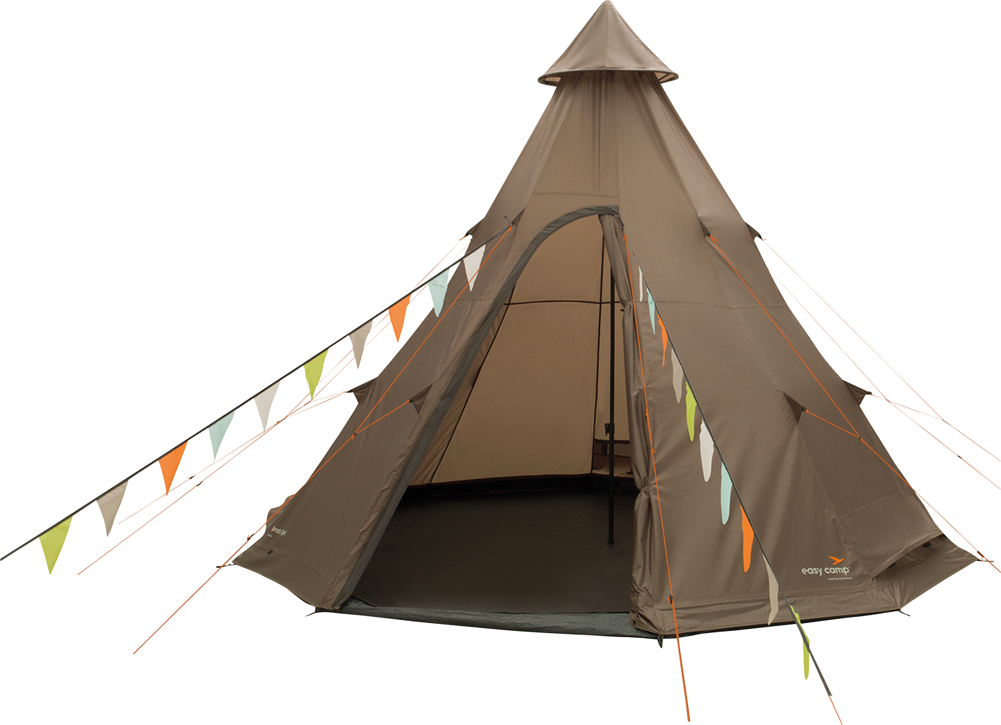 Easy Camp family tipi tent Rands Tipi for 8 people - Berger Camping