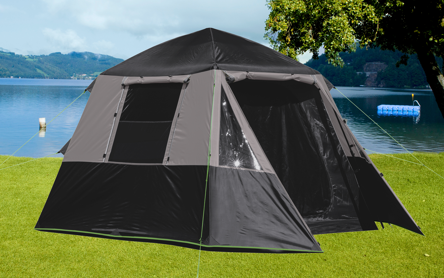 Berger carpa plegable Milano 4 - Berger Camping - Accesorios de camping