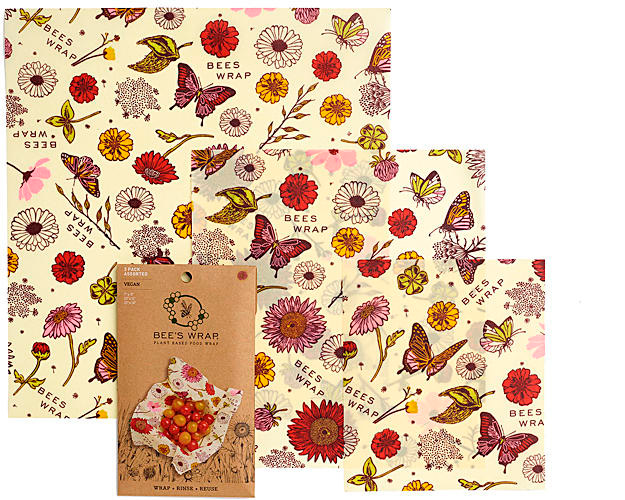 Paquete de 3 paños de cera vegetal de Bees Wrap - Berger Camping ...