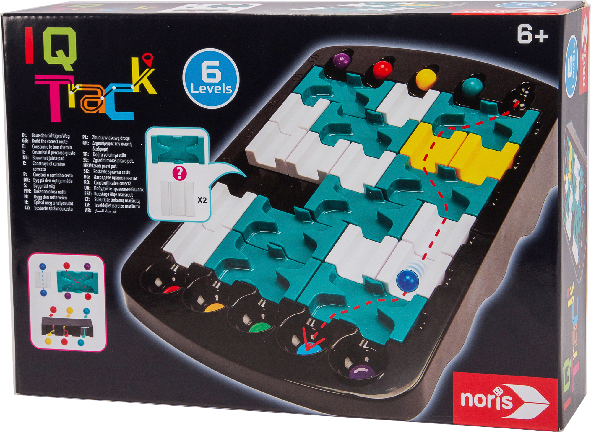 Noris IQ Track logic game for ages 6 and up - Berger Camping