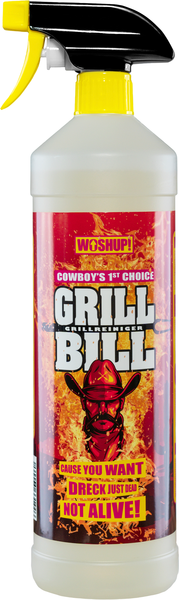 WOSHUP! Grill Bill Grillreiniger 1 Liter - Berger Camping