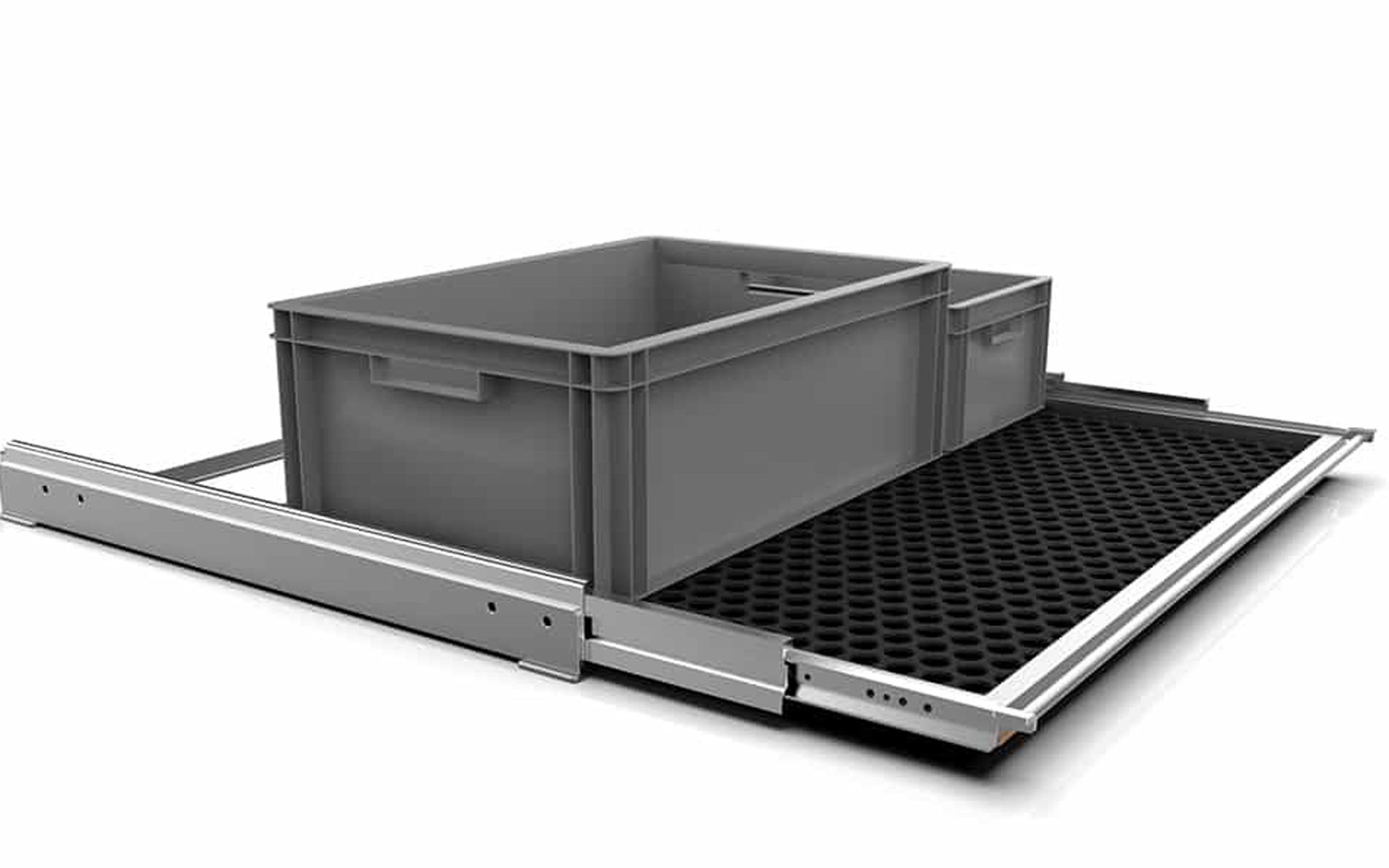 Vanlife.module Extension à l'arrière extension à caisses - universel ...