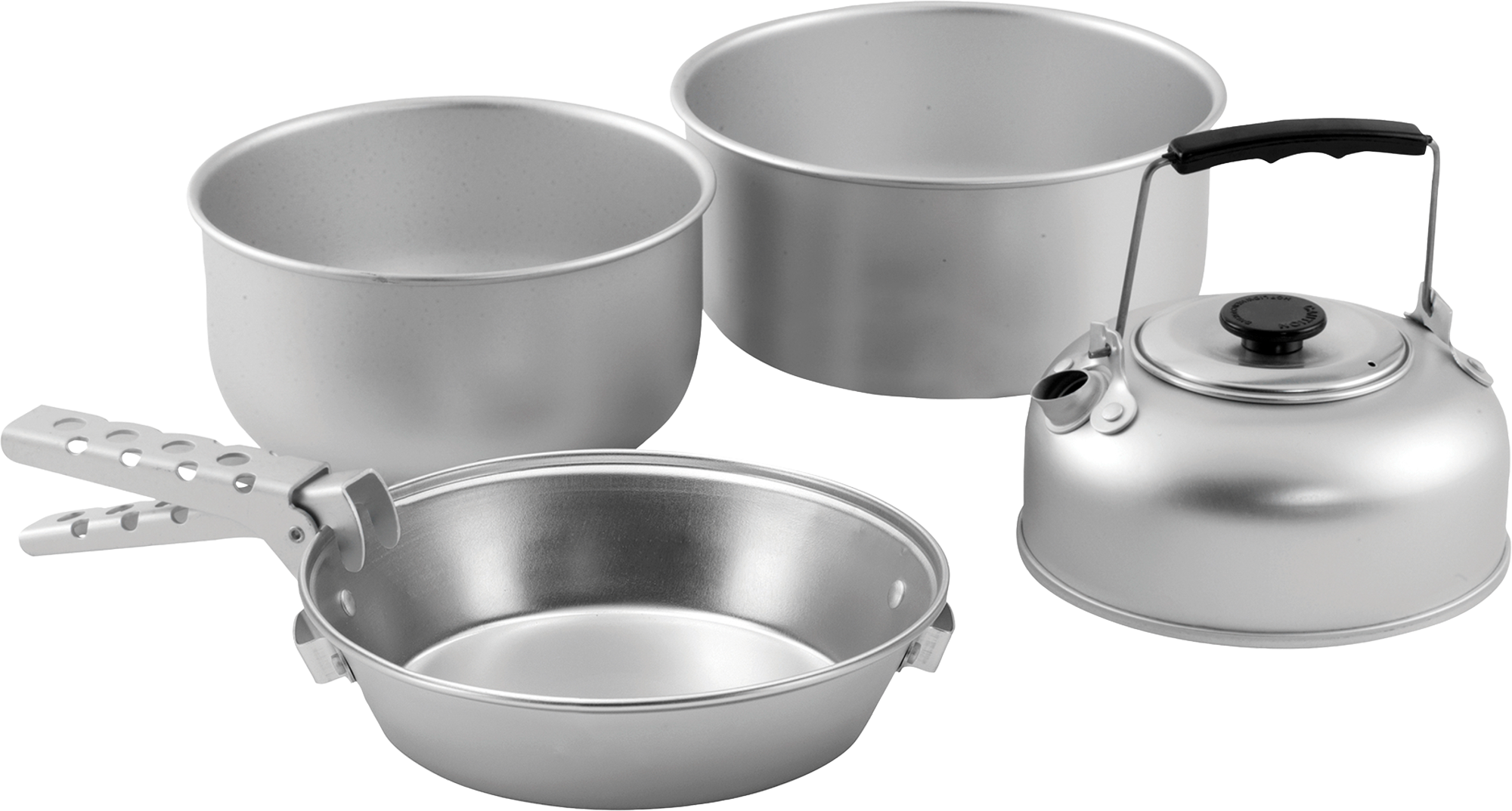 Easy Camp Adventure Cook Set Cooking Set Aluminum stackable 4-piece ...