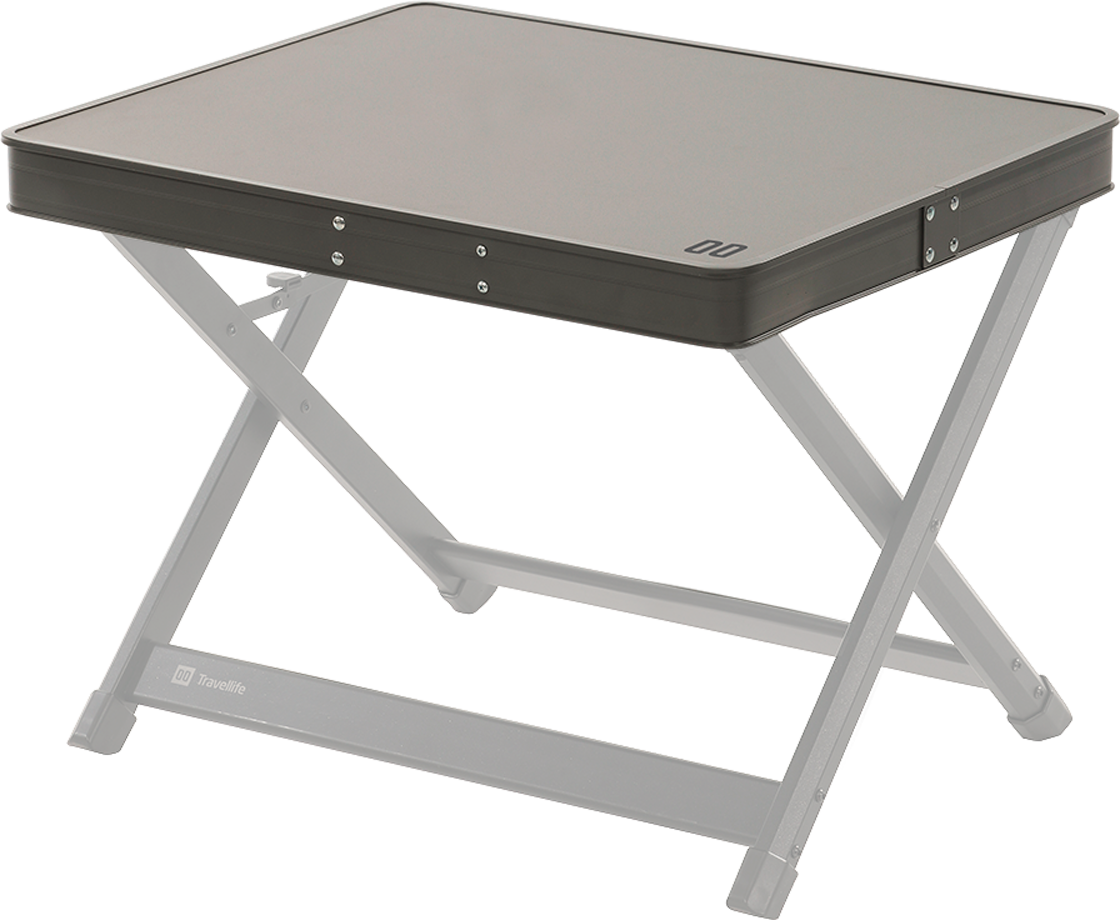 Travellife Cosa Plateau de table pour repose-jambes Gris foncé ...