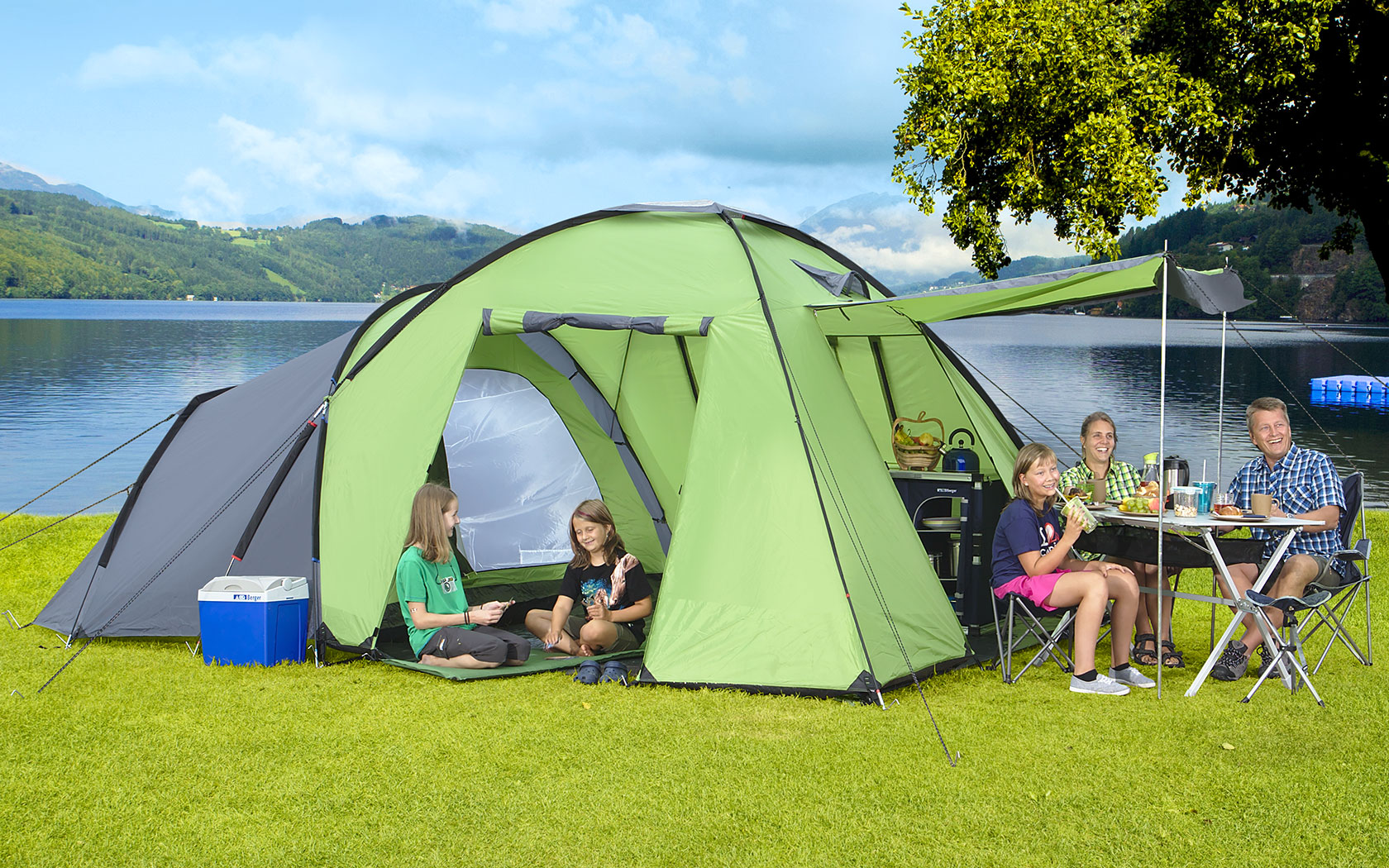 Berger Merano 5 Family Tent - Berger Camping