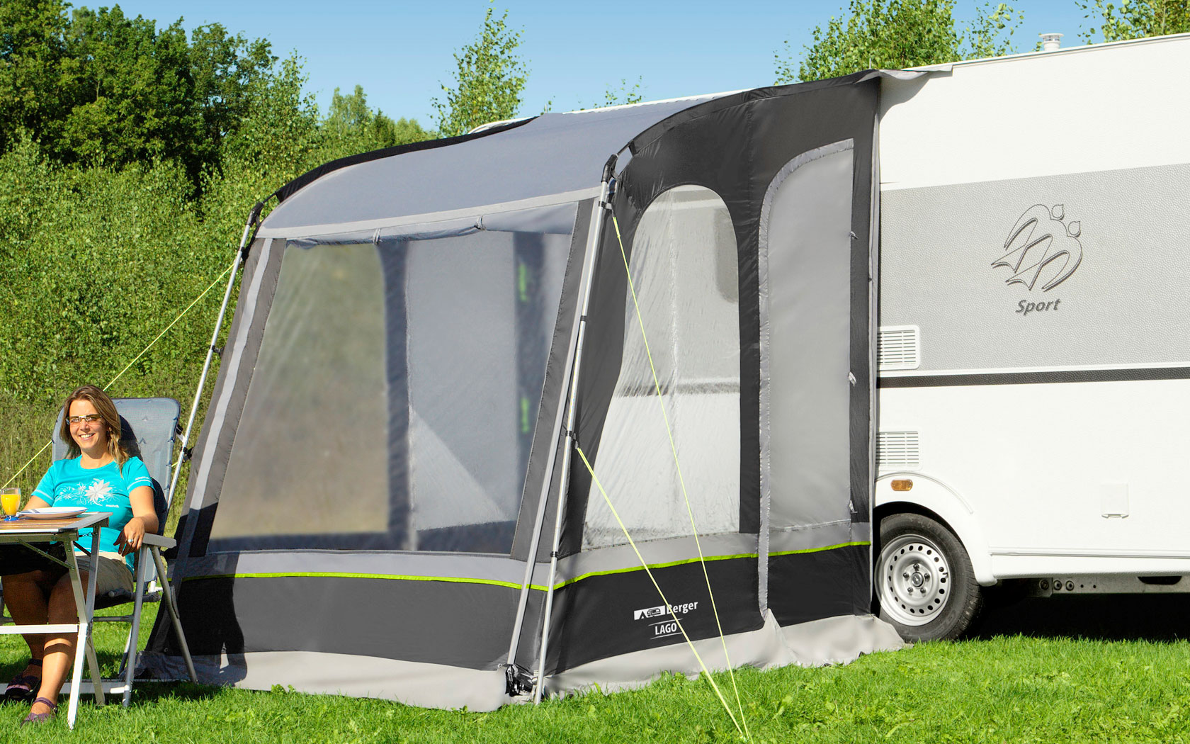 Berger Lago travel awning - Berger Camping