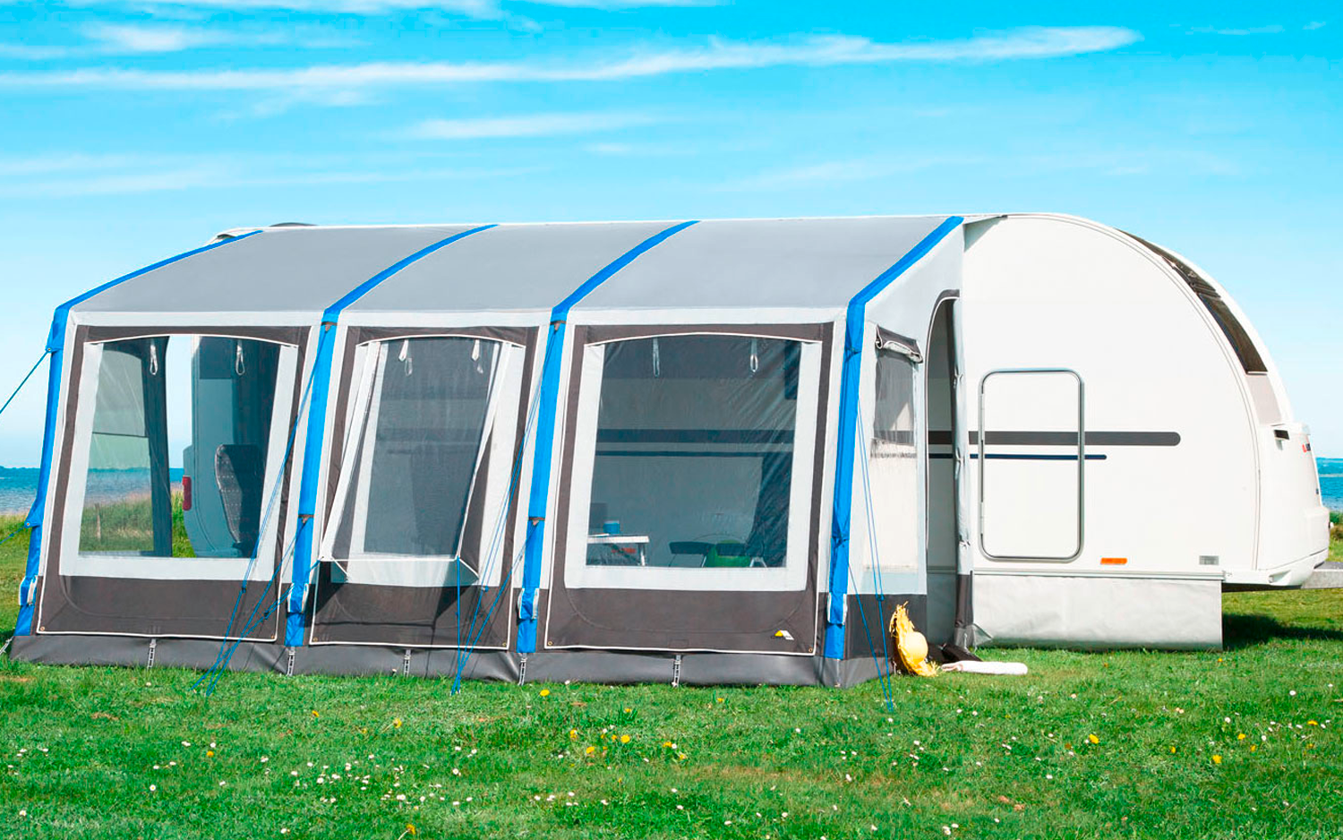 DWT Space Air HQ 375 aufblasbares Reisevorzelt - Fritz Berger Campingbedarf